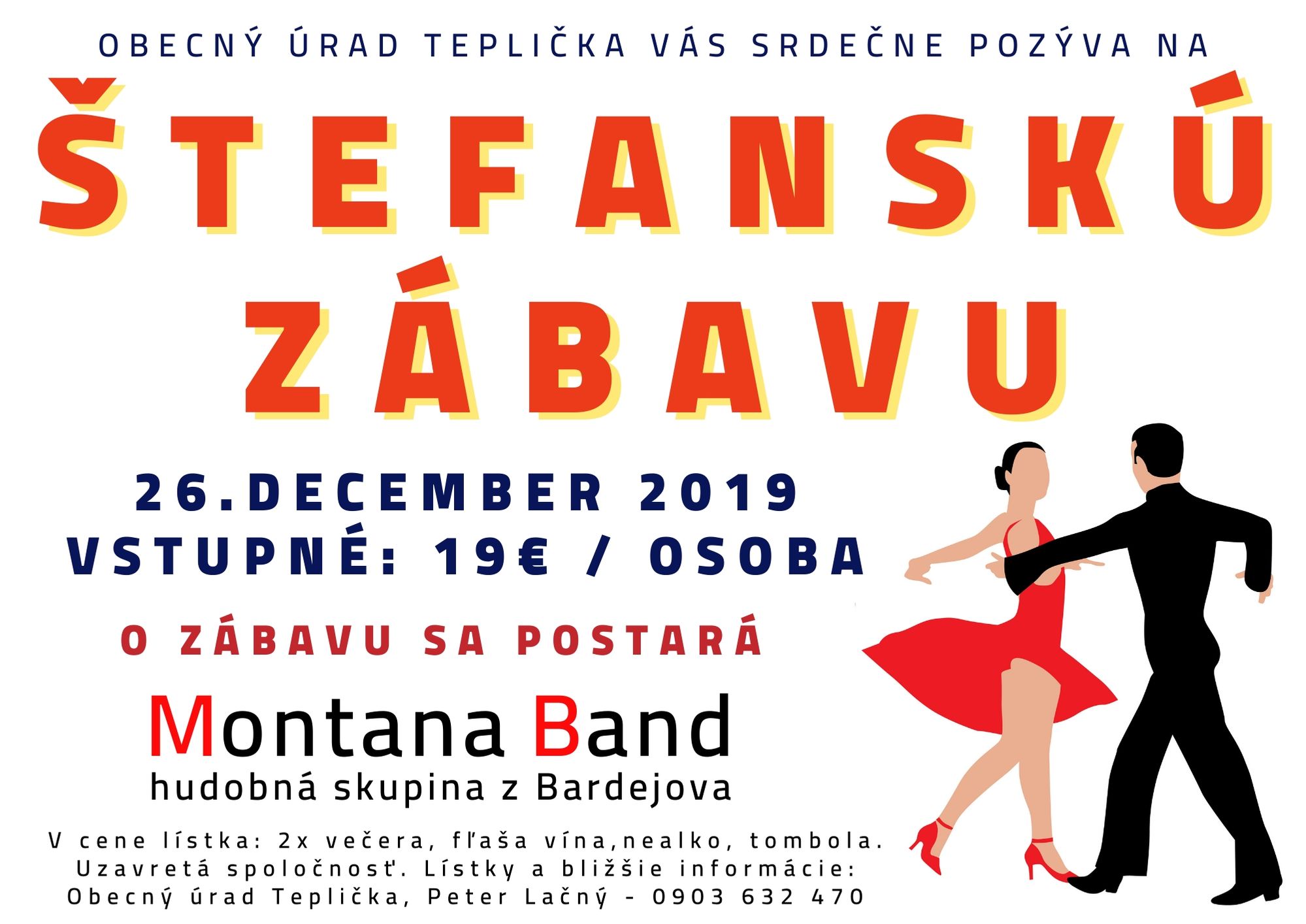 Štefanská zábava - fejtón - DOMOVINA